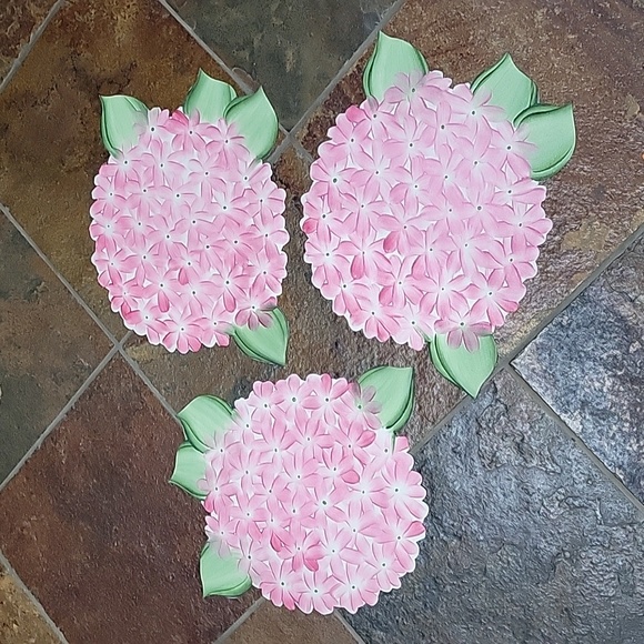 Carole Shiber | Other | Vintage Carole Shiber Artables Pink Hydrangea ...